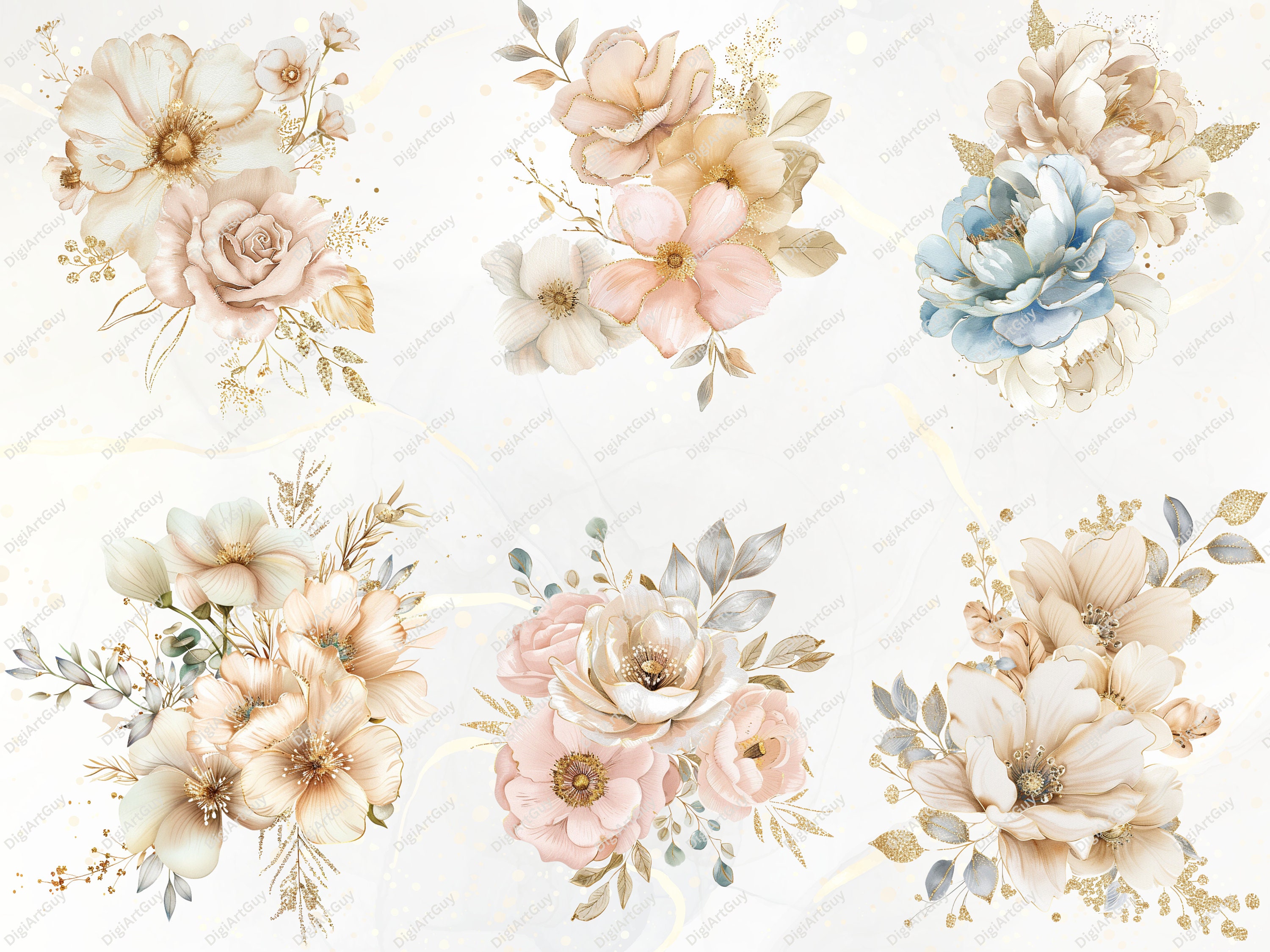 Little Princess Clipart Watercolor Cute Boho Princess PNG Knight Castle ...