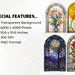 Stained Glass PNG Bundle - 1400+ Unique Stained Glass Clipart Bundle ...
