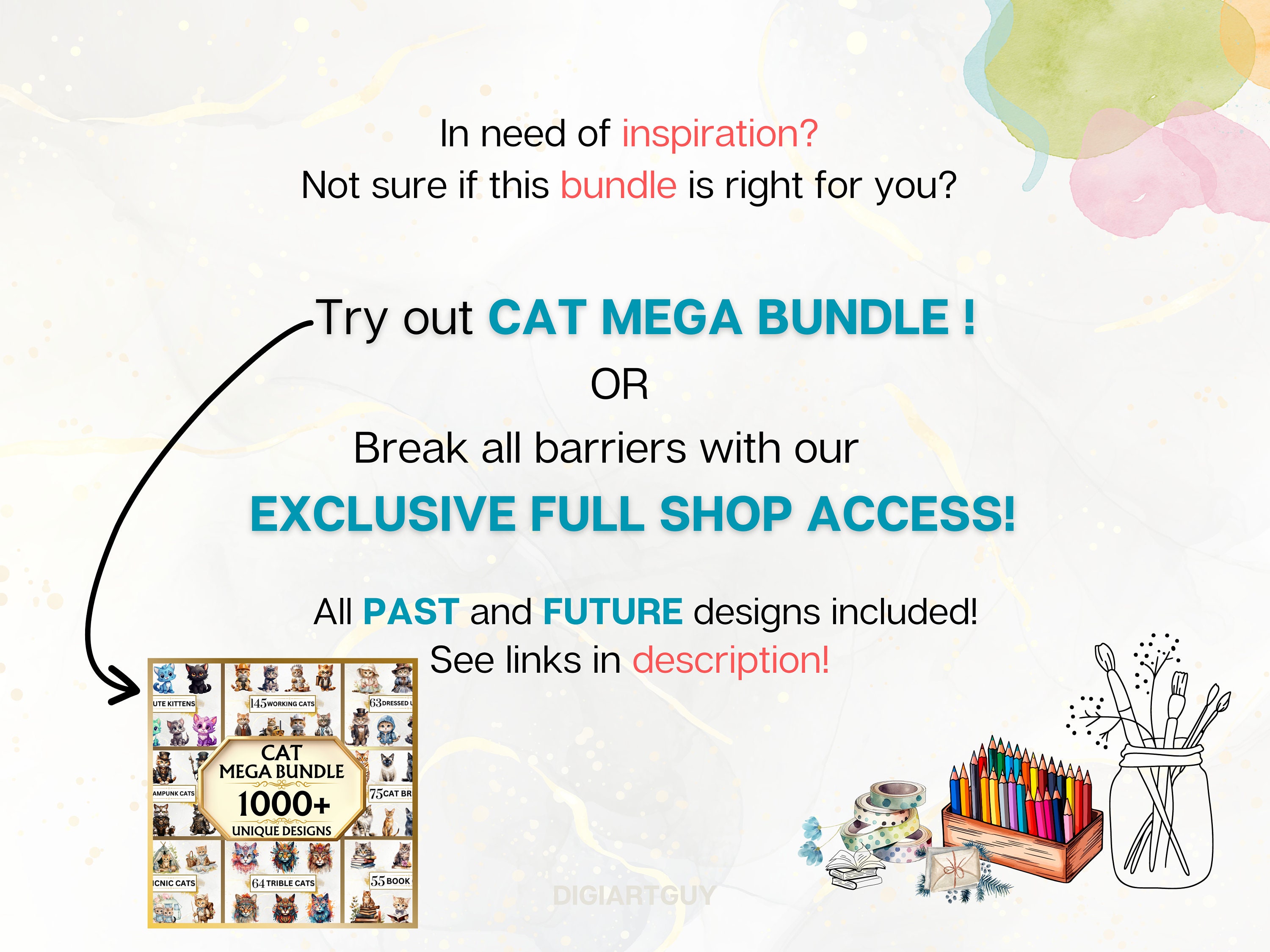 Birthday Cat PNG Bundle 53 Cats Clipart Pngs Cats Clipart - Etsy