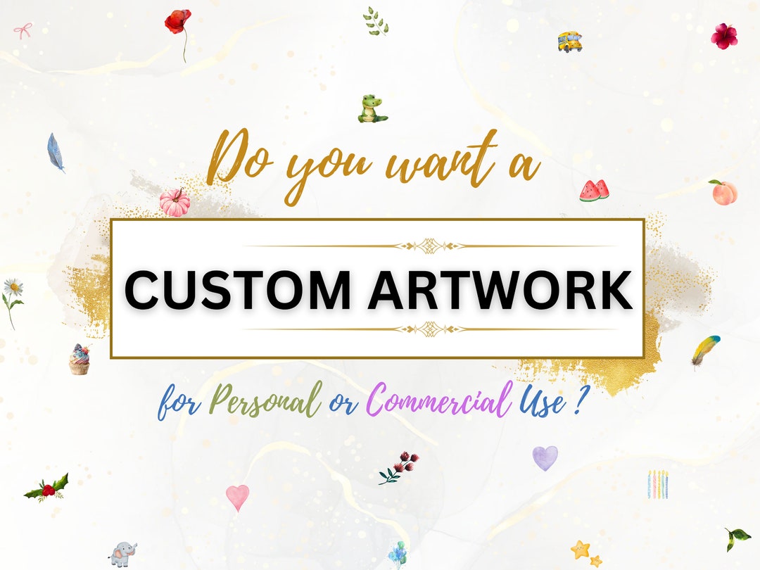 Custom Order Clipart, Custom Order PNG, Custom Graphic Design, Personal ...