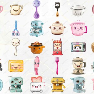 Kawaii Kitchen Clipart Kawaii Kitchen PNG Cute Kawaii PNG Clipart ...