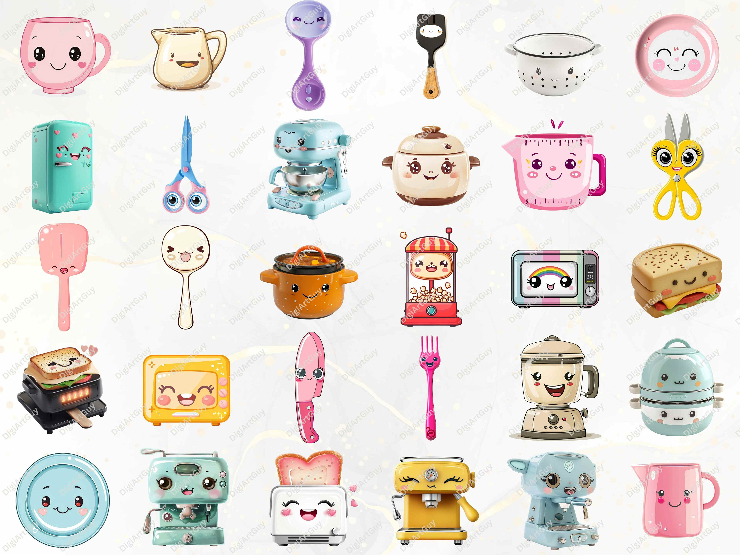 Kawaii Kitchen Clipart Kawaii Kitchen PNG Cute Kawaii PNG Clipart ...