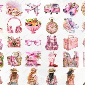 Holiday Clipart Watercolor Travel Clipart Summer Holiday PNG Summer ...