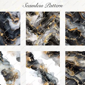 Black Watercolor Splash Clipart Watercolor Splashes PNG Alcohol Ink ...