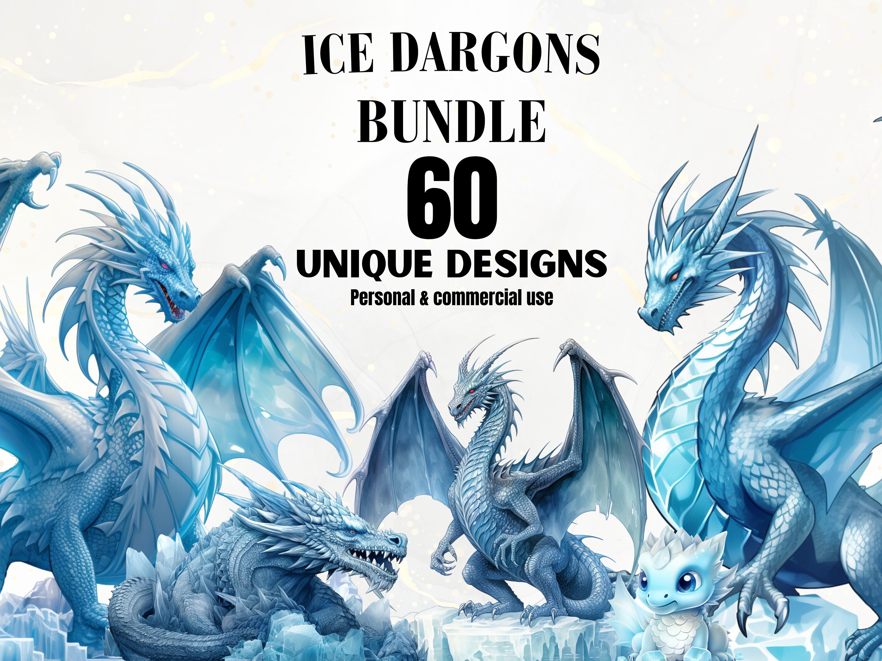 Ice Dragon Concept Art