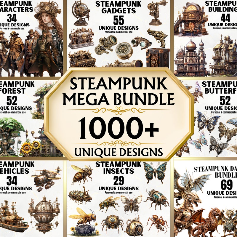 Steampunk Plate - Etsy