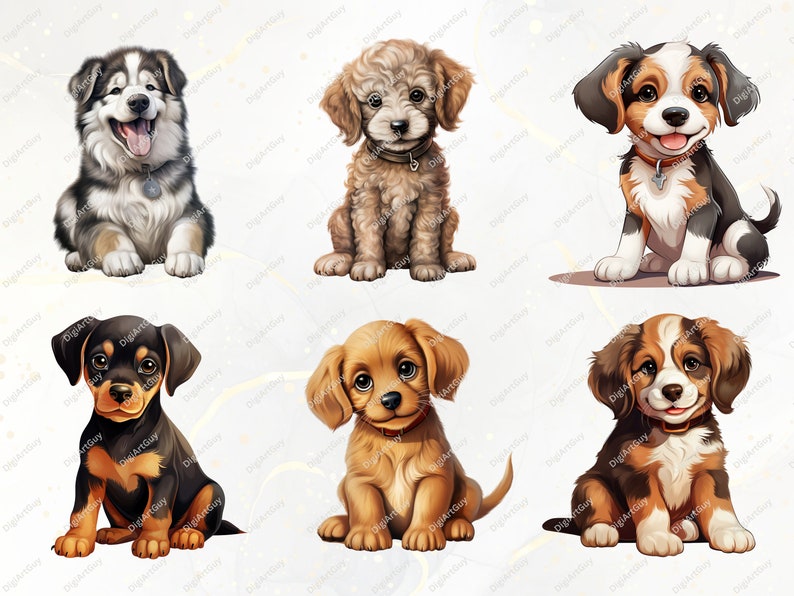 Dog Clipart, Puppy Clipart, Dogs Clipart PNG, Dog Png, Dog Sublimation ...