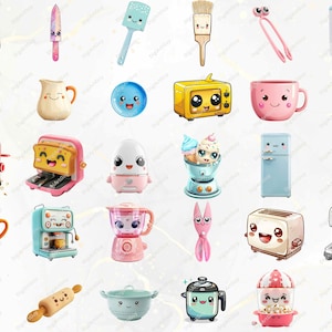 Kawaii Kitchen Clipart Kawaii Kitchen PNG Cute Kawaii PNG Clipart ...