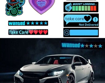 MOST WANTED 22 Vinyl Decal Sticker Diesel Truck JDM Car Euro Turbo ...