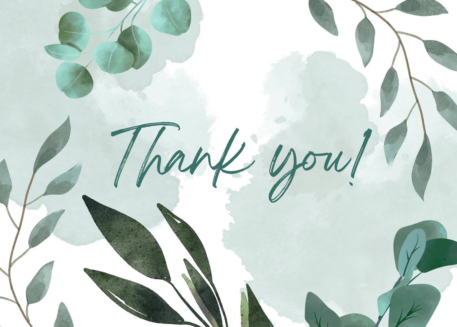 Plant Thank You Card - Etsy