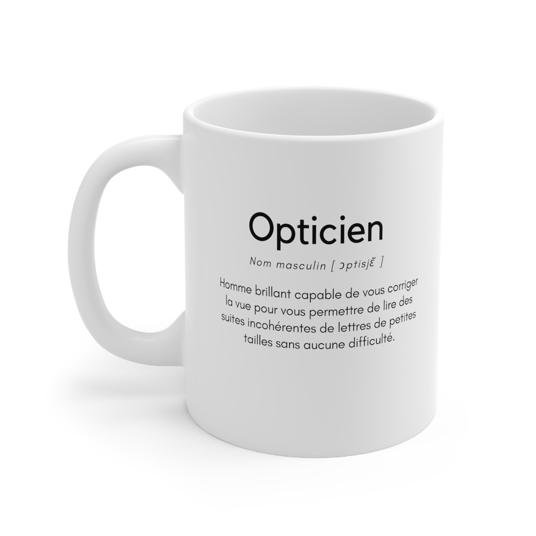 Optician Gift Idea, Personalized Optician, Optician Mug Gifts, Optician ...