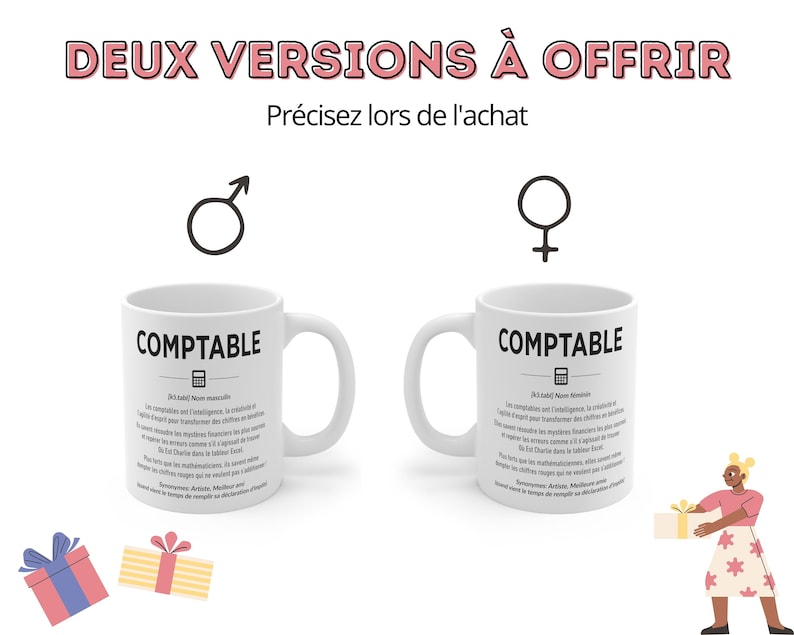 Cadeau amusant comptable, Mug humour comptable, Tasse drôle comptable ...