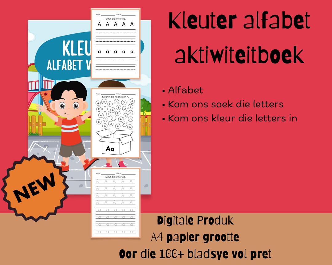 Afrikaans Alfabet Inkleur Pret Graad R Klaskamer Tuisonderrig Alfabet ...