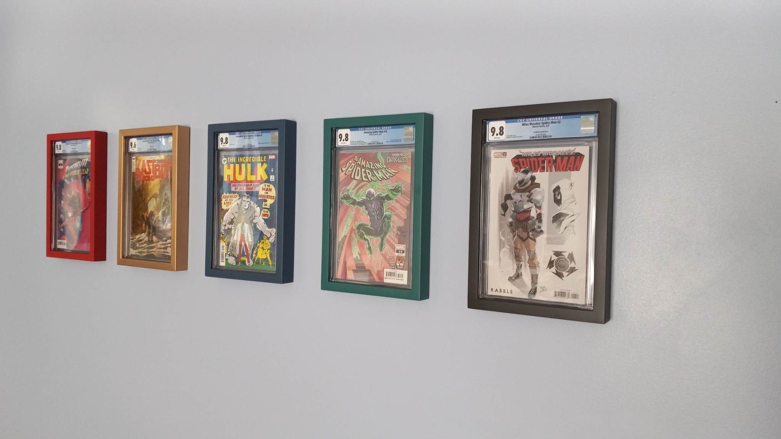 CGC Graded Wall Mount Comic Book Frames! (solid Wood) - Etsy