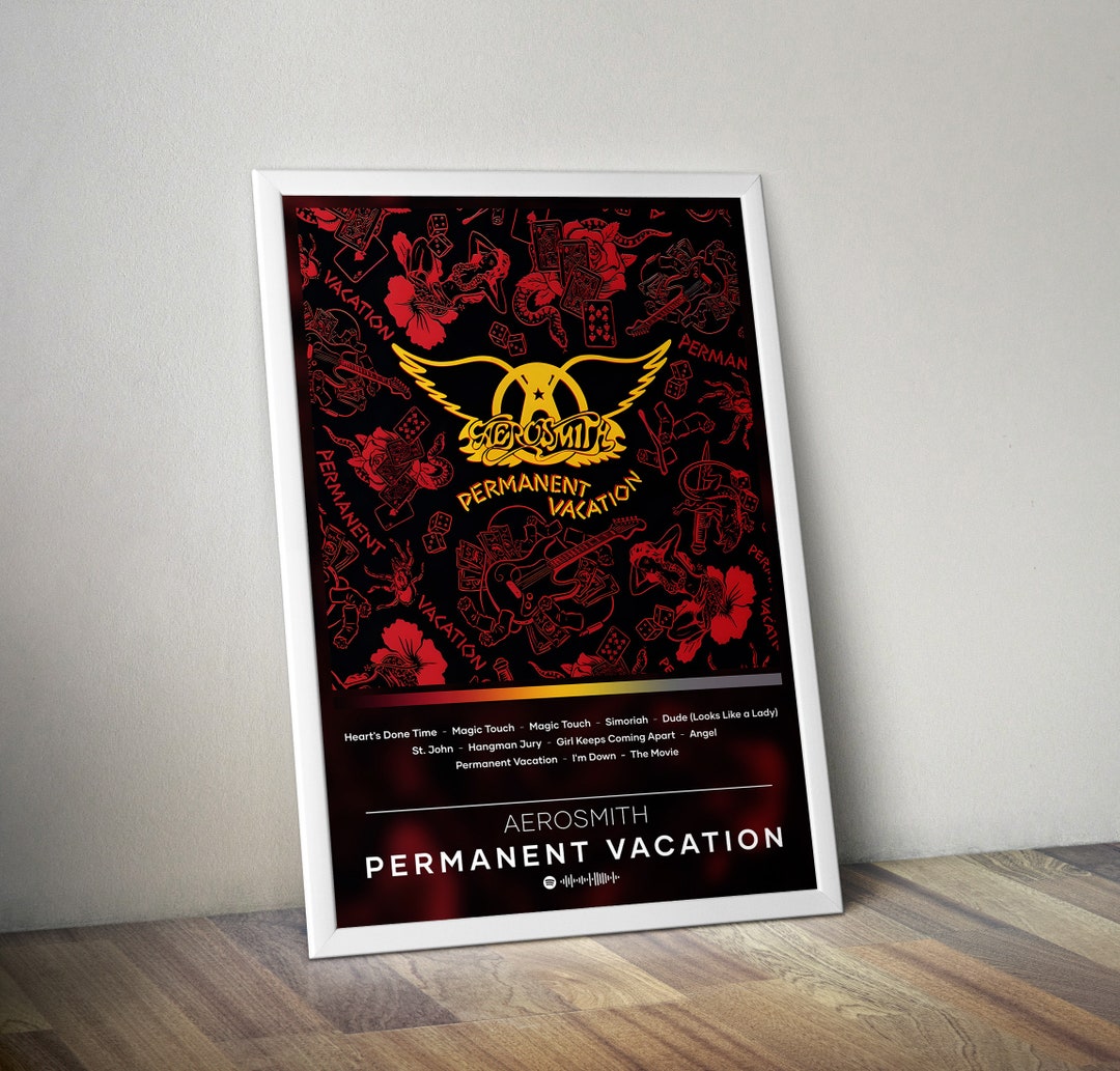 Aerosmith Poster Print Permanent Vacation Poster Album - Etsy