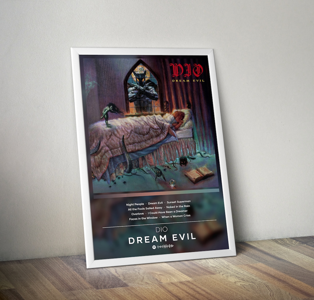 Dio Poster Print Dream Evil Poster Album Poster Prints 4 - Etsy