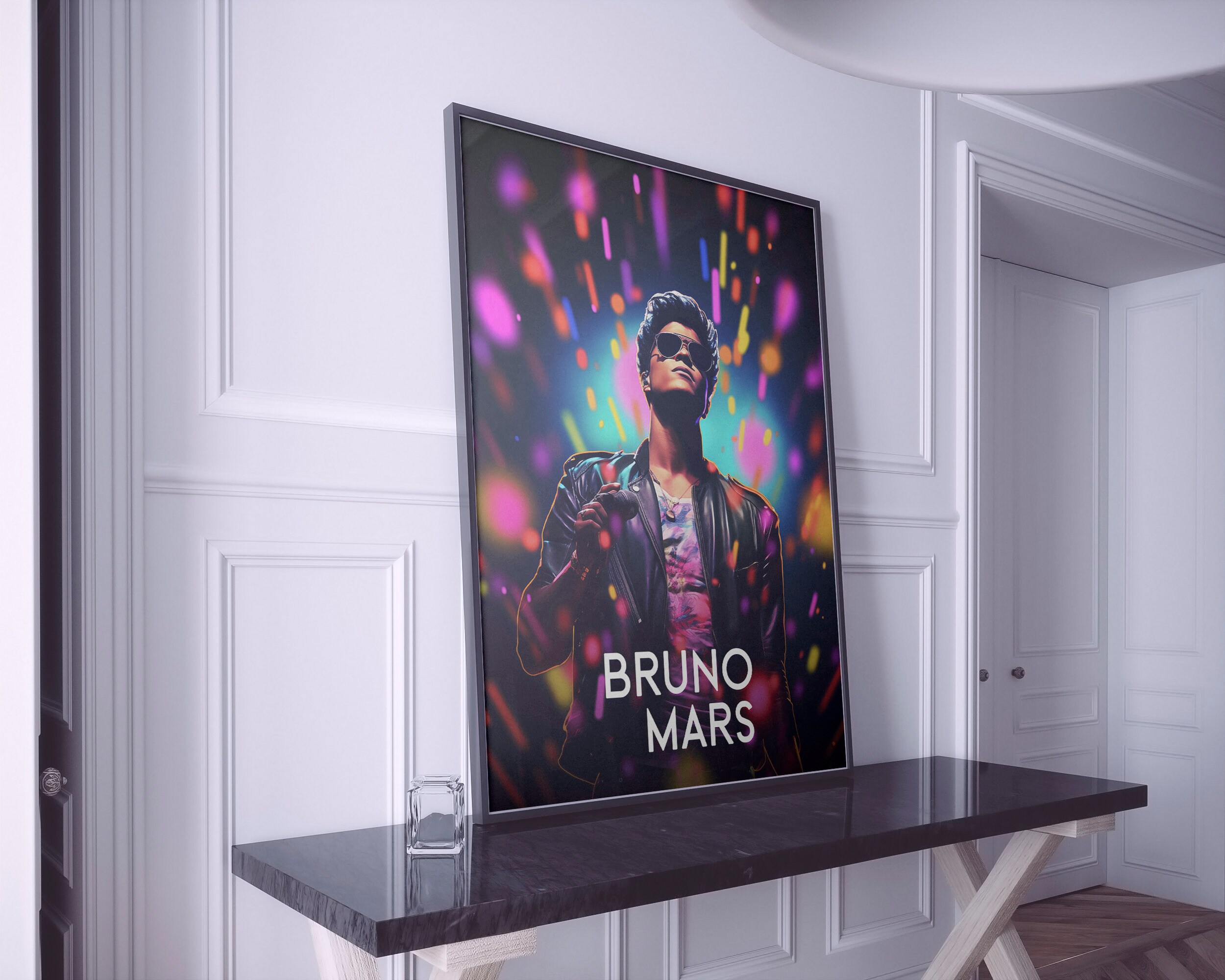 Bruno Mars Poster - Wall Art - Pop Music Poster by Fr nicholas ...