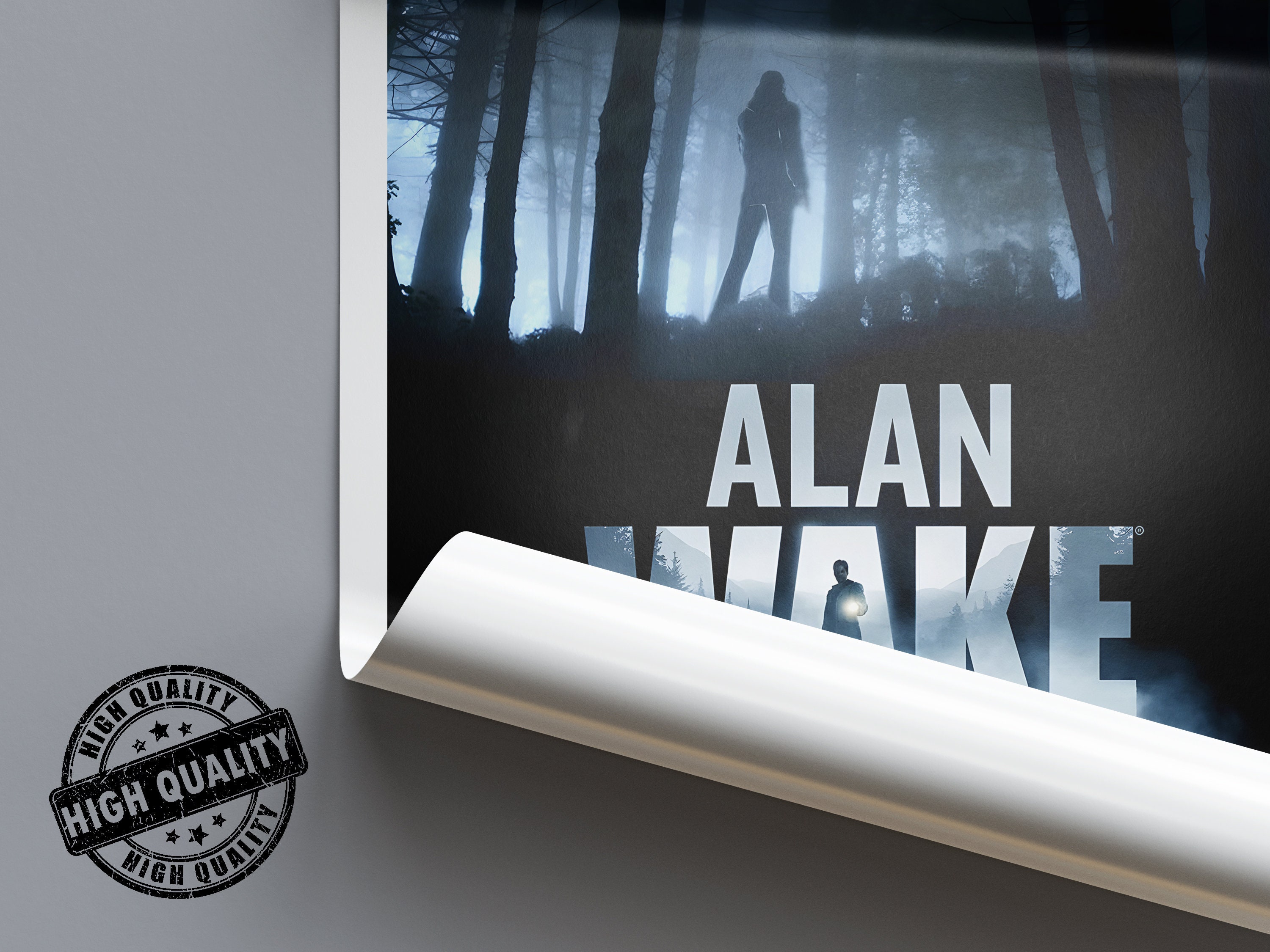 Alan Wake Poster, Alan Wake Gaming Poster sold by Korney Symbolic | SKU ...