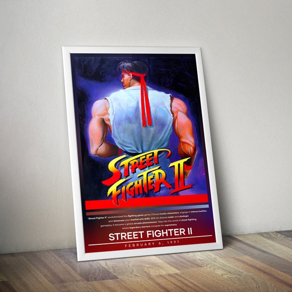 Street Fighter 2 World Warriors Poster - Etsy