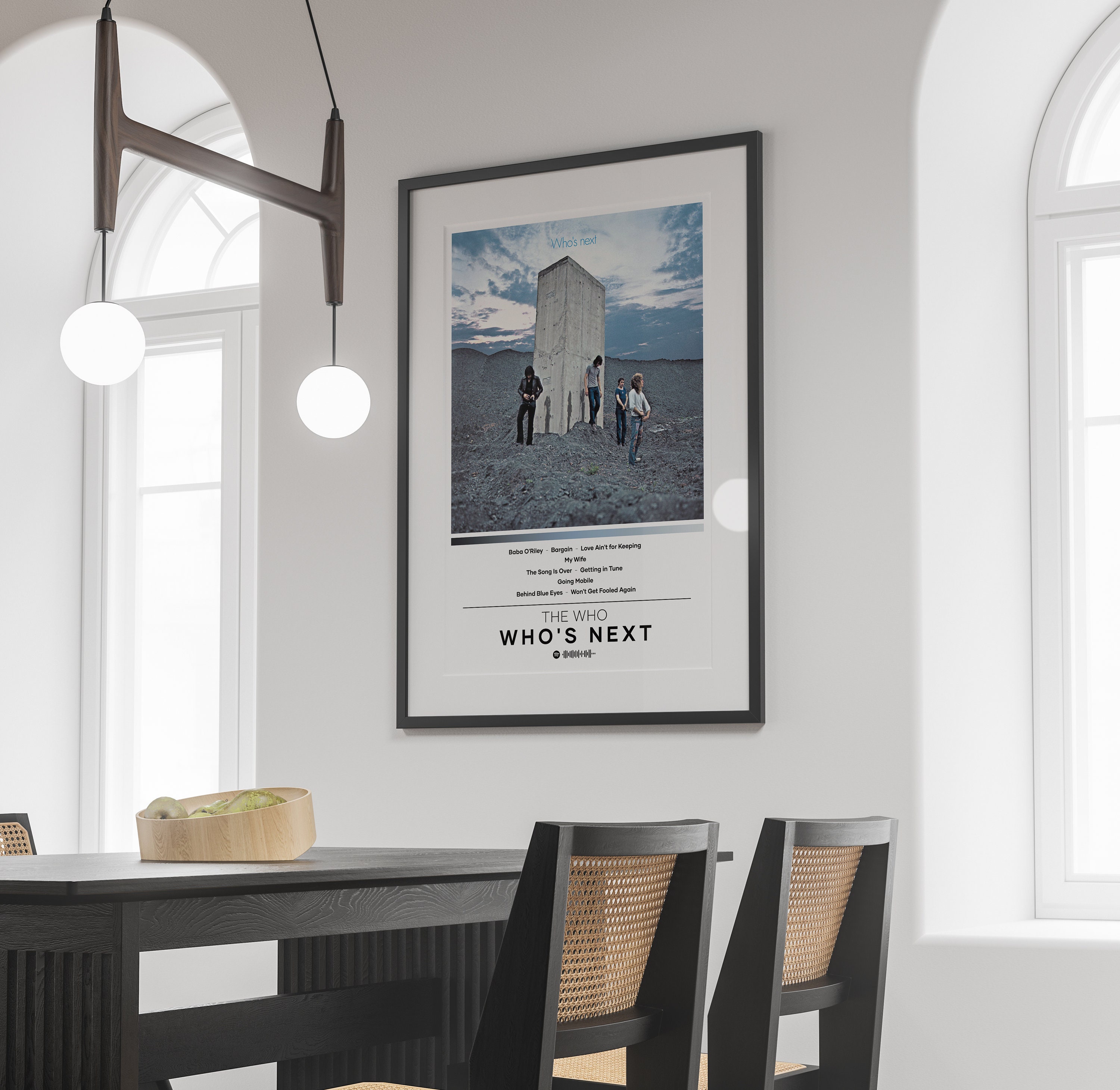 The Who Poster Print Who's Next Poster Album Poster Prints 4 Colors ...