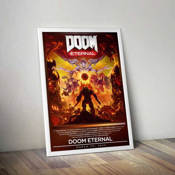 Doom Eternal Posters - Etsy