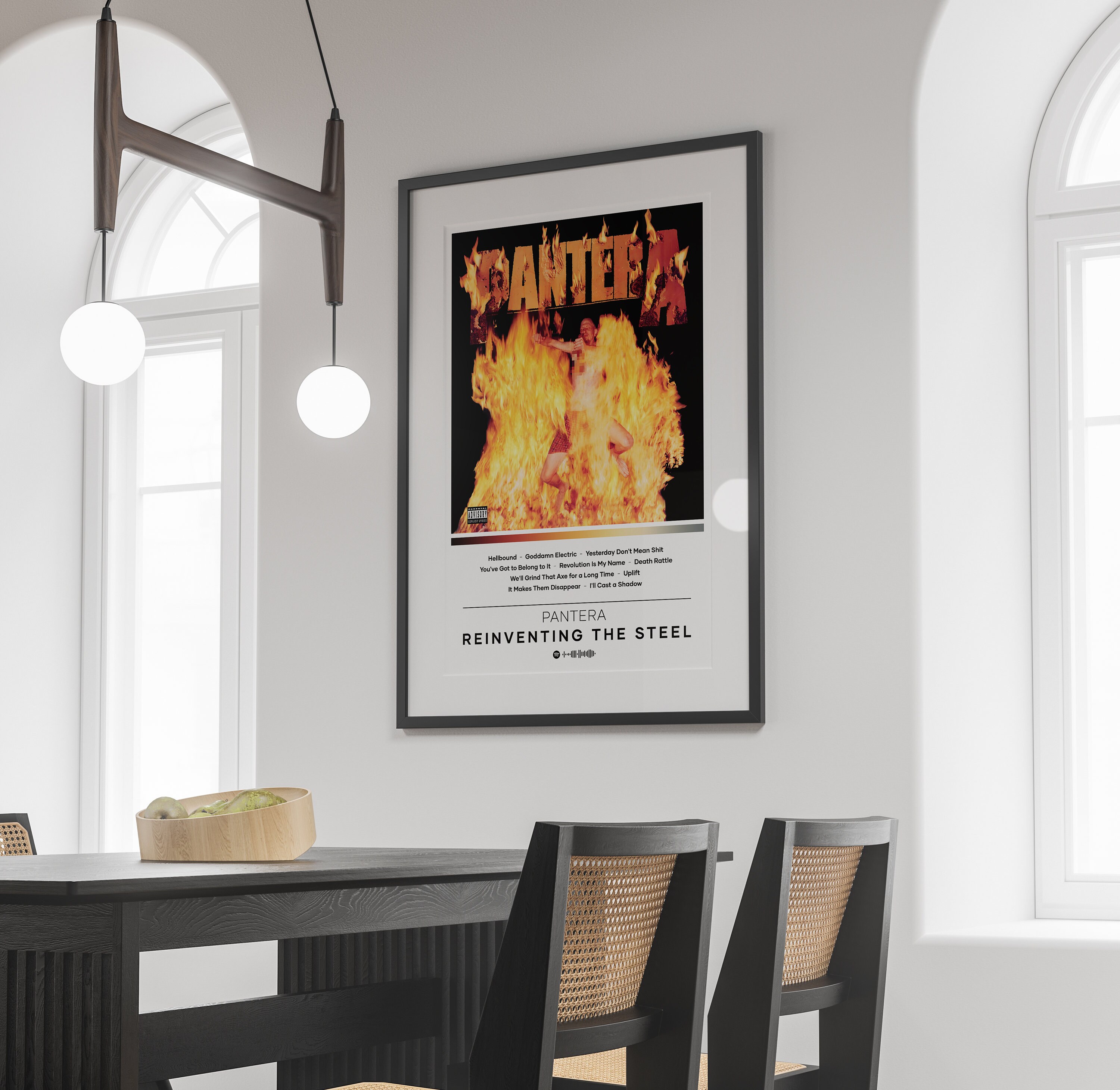Pantera Poster Reinventing the Steel Poster Album Poster Print 4 Color ...