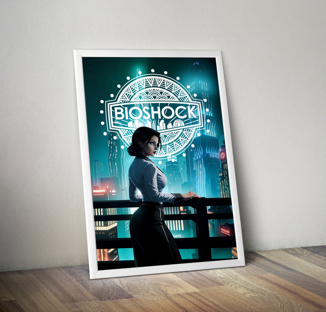 Elizabeth Bioshock Poster Bioshock Artwork Gaming Poster HD Color Wall ...
