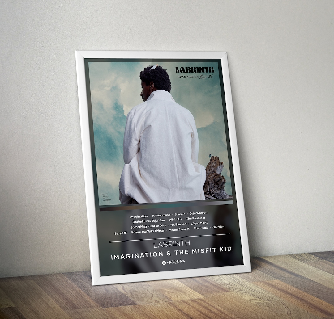 Labrinth Poster Print Imagination & the Misfit Kid Poster - Etsy