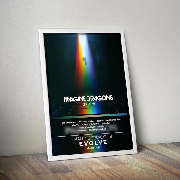 Imagine Dragons Evolve Album Poster - Etsy