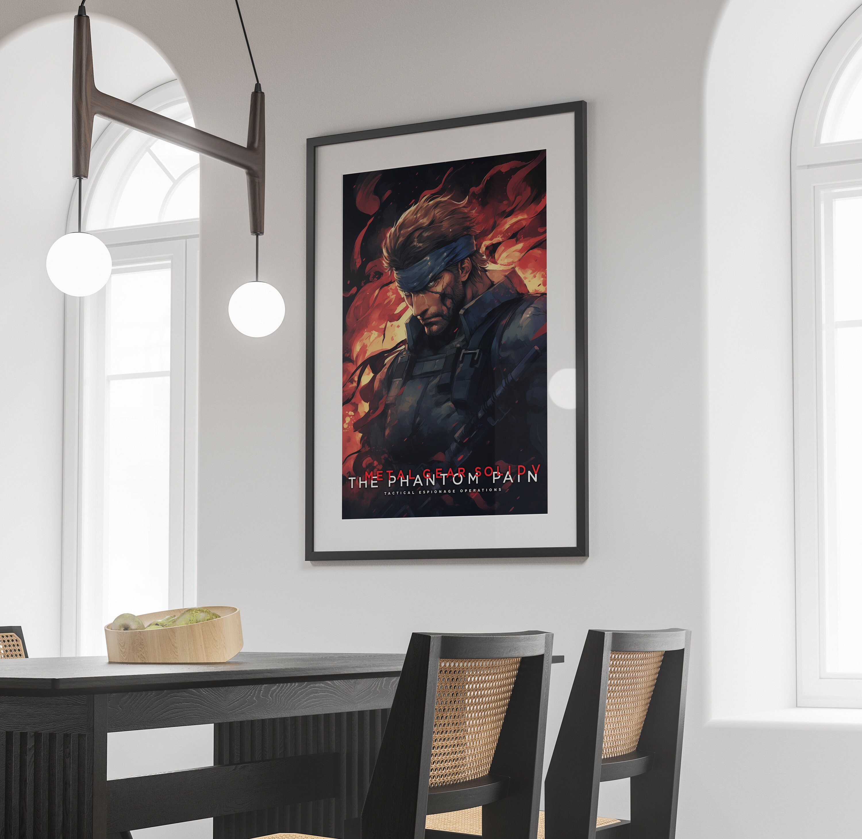 Solid Snake Metal Gear Solid Poster MGS Artwork Gaming Poster HD Color ...