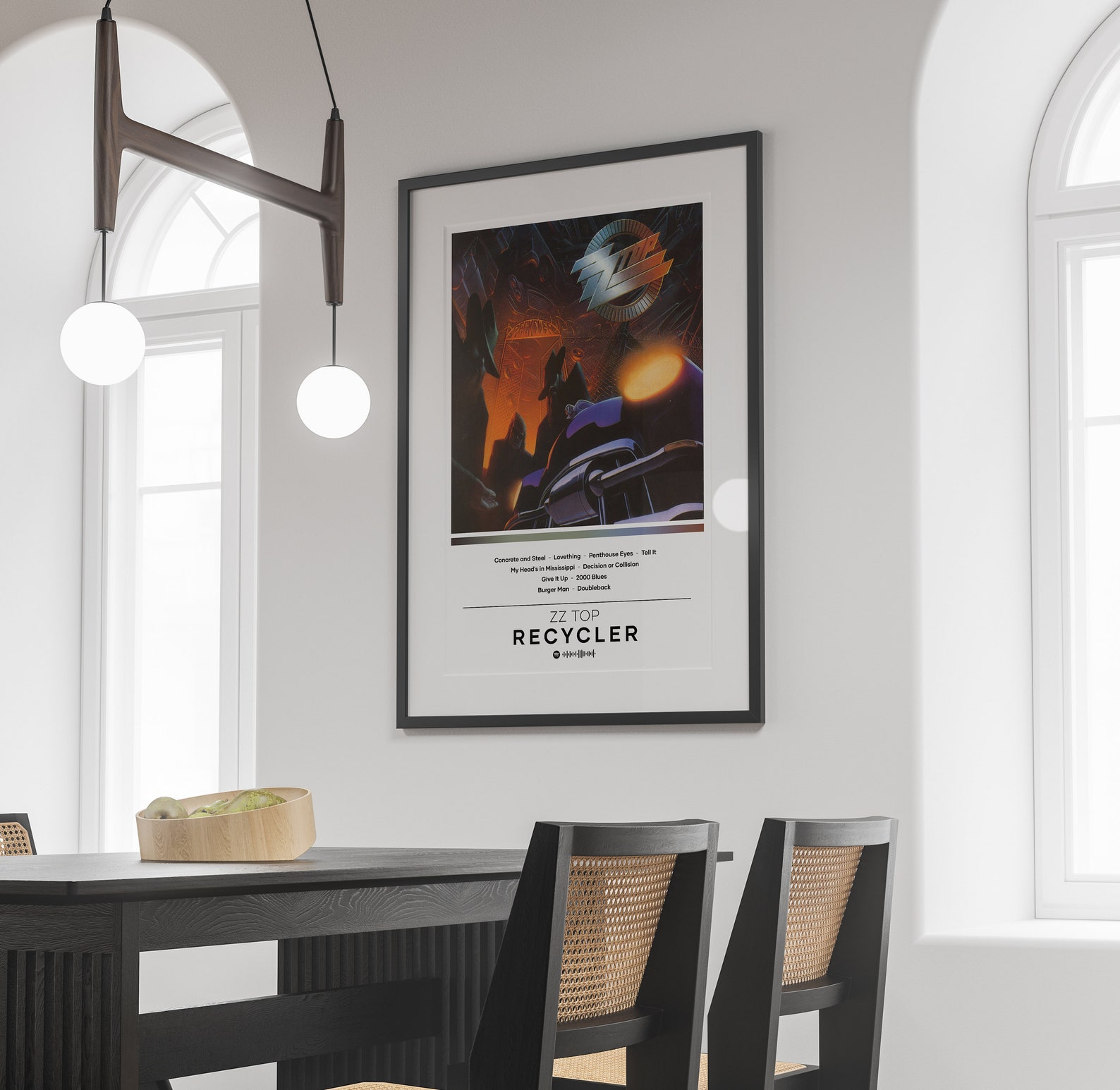 ZZ Top Poster Print Recycler Poster Album Poster Prints 4 Colors Wall ...