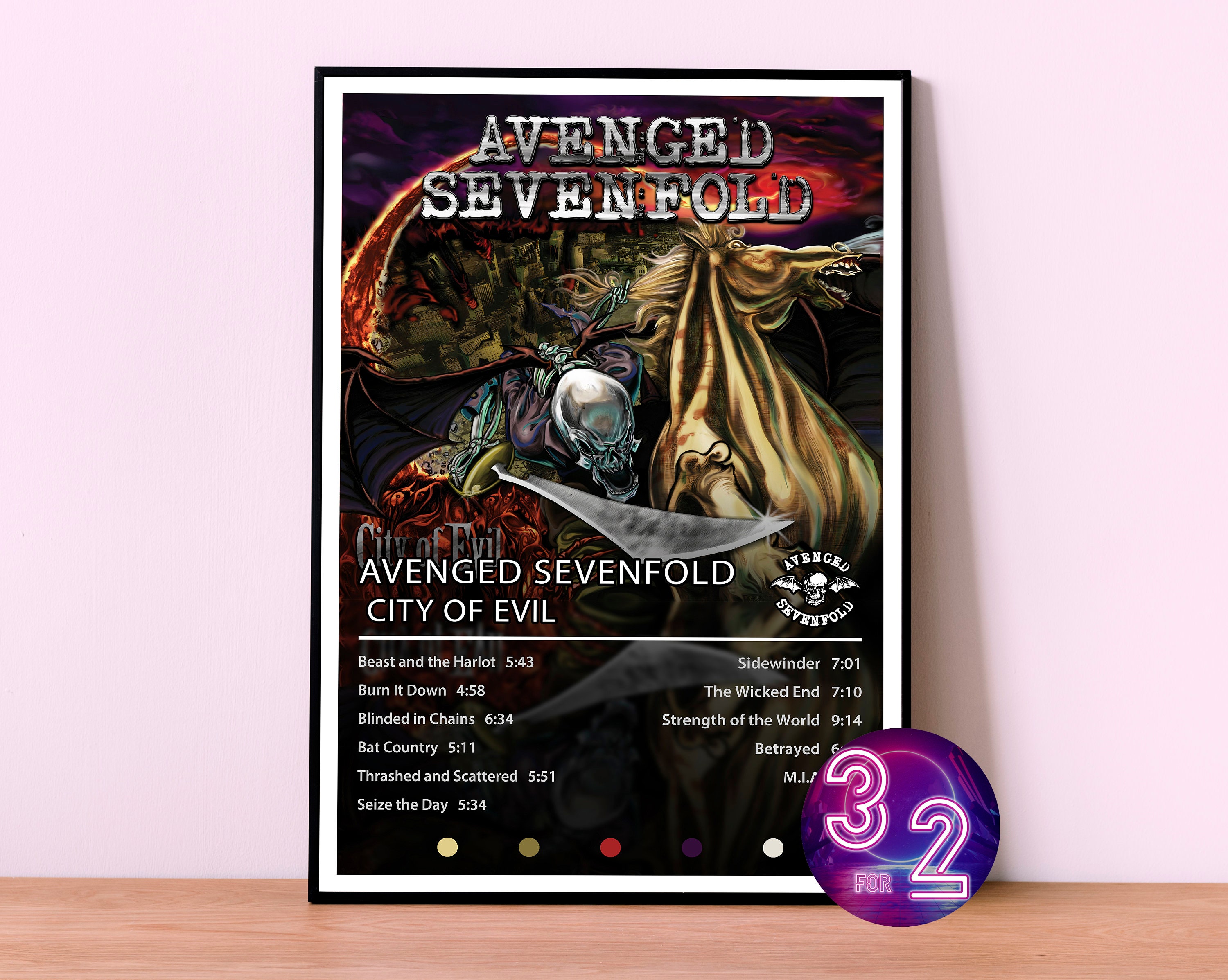 Avenged Sevenfold City Of Evil Wallpaper