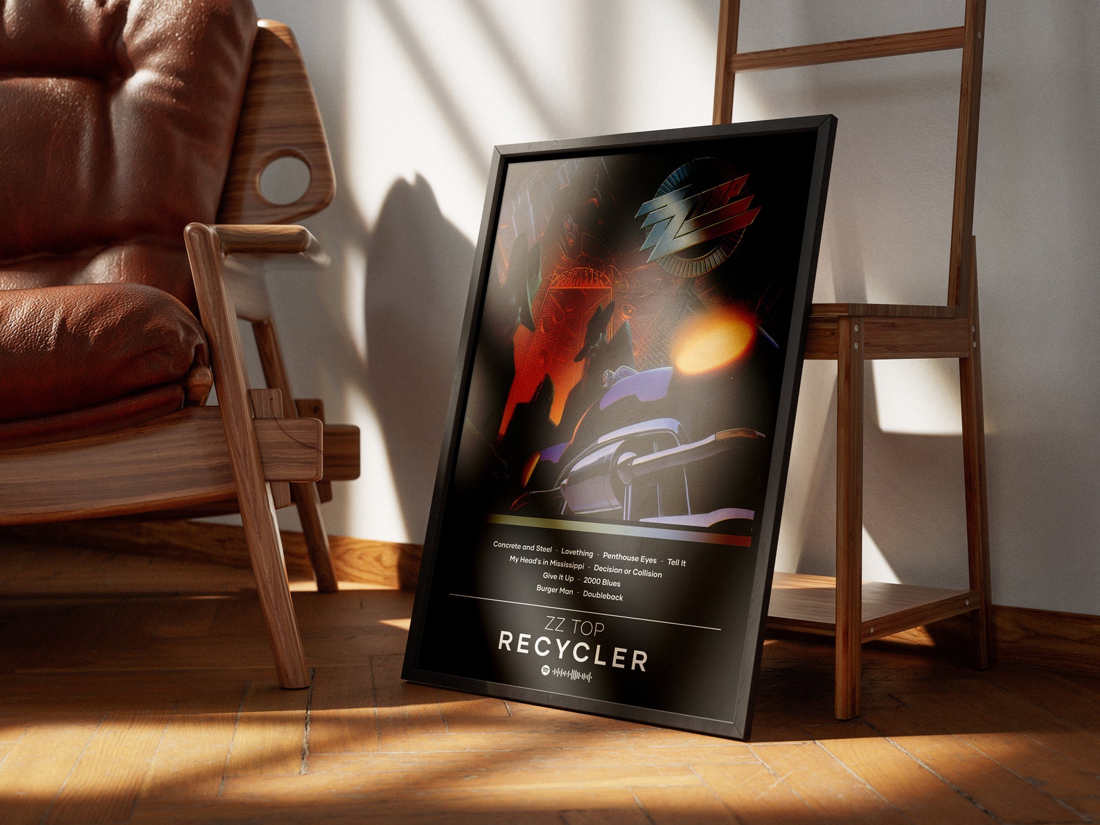 ZZ Top Poster Print Recycler Poster Album Poster Prints 4 Colors Wall ...
