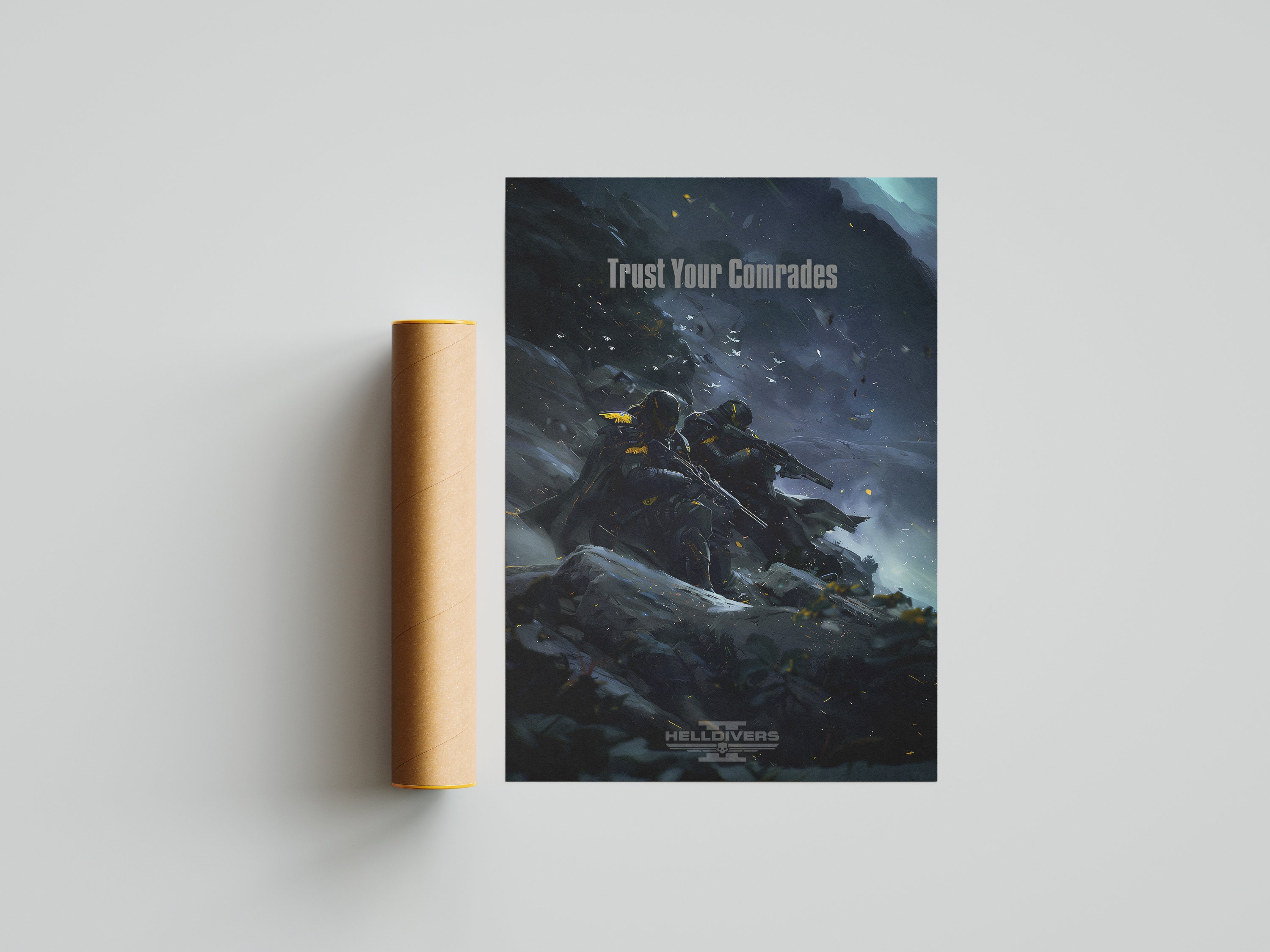 Helldivers 2 Artwork Helldivers 2 Artwork Helldivers 2 Gaming Poster HD ...