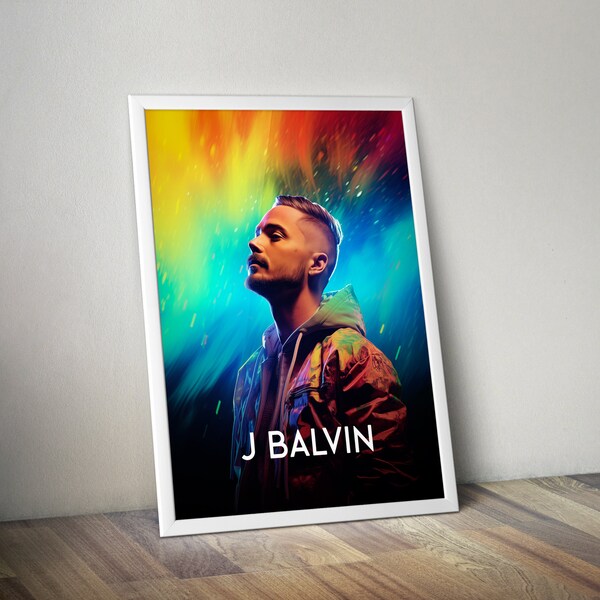 J Balvin Poster - Etsy
