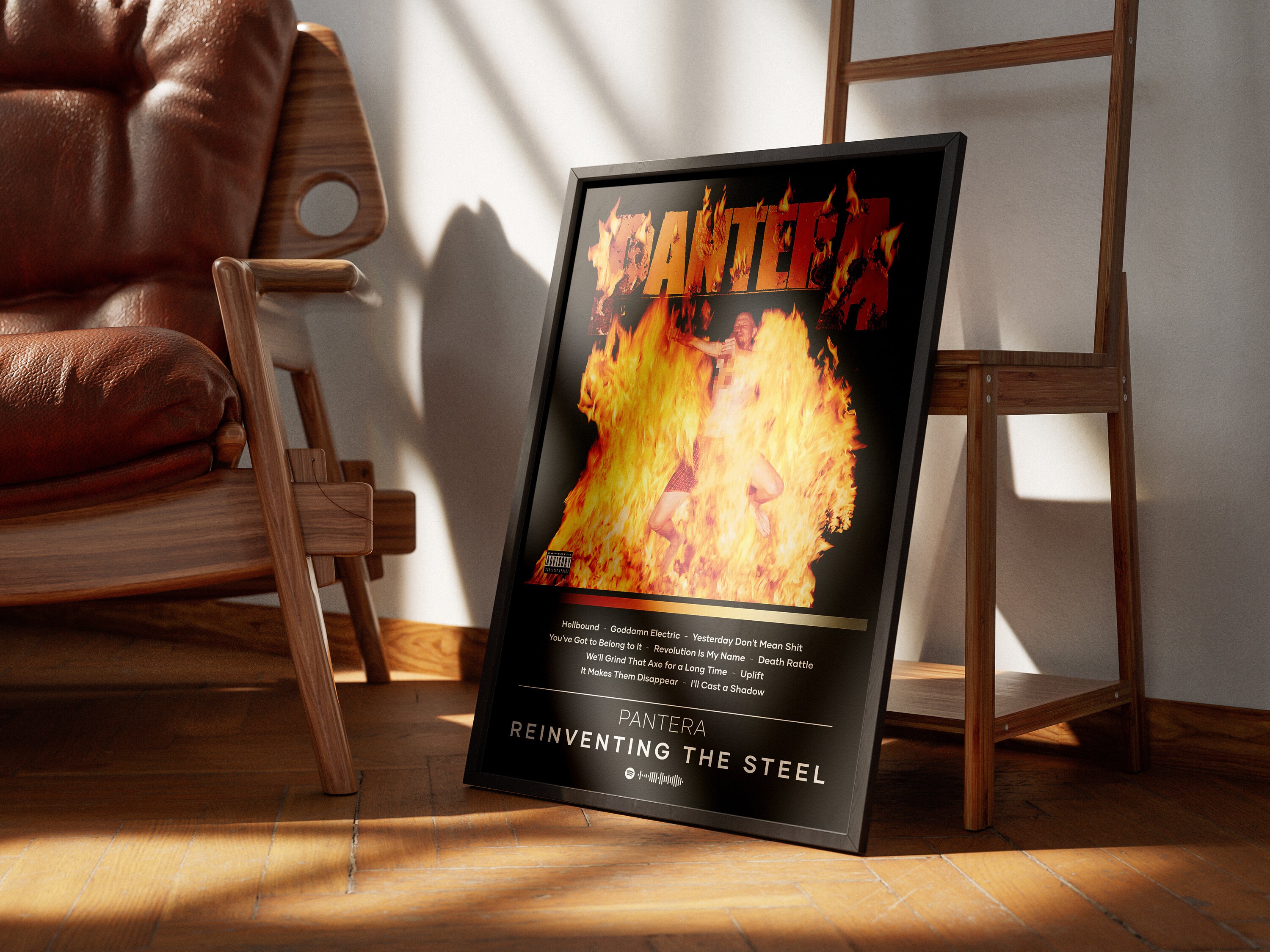 Pantera Poster Reinventing the Steel Poster Album Poster Print 4 Color ...