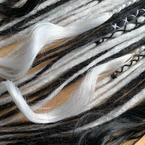 Hidden Angel | Dreadlocks Extensions Synthetic Dreads | Open Ends ...
