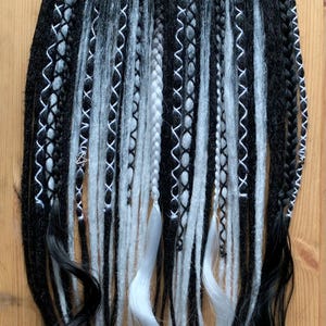 Hidden Angel | Dreadlocks Extensions Synthetic Dreads | Open Ends ...