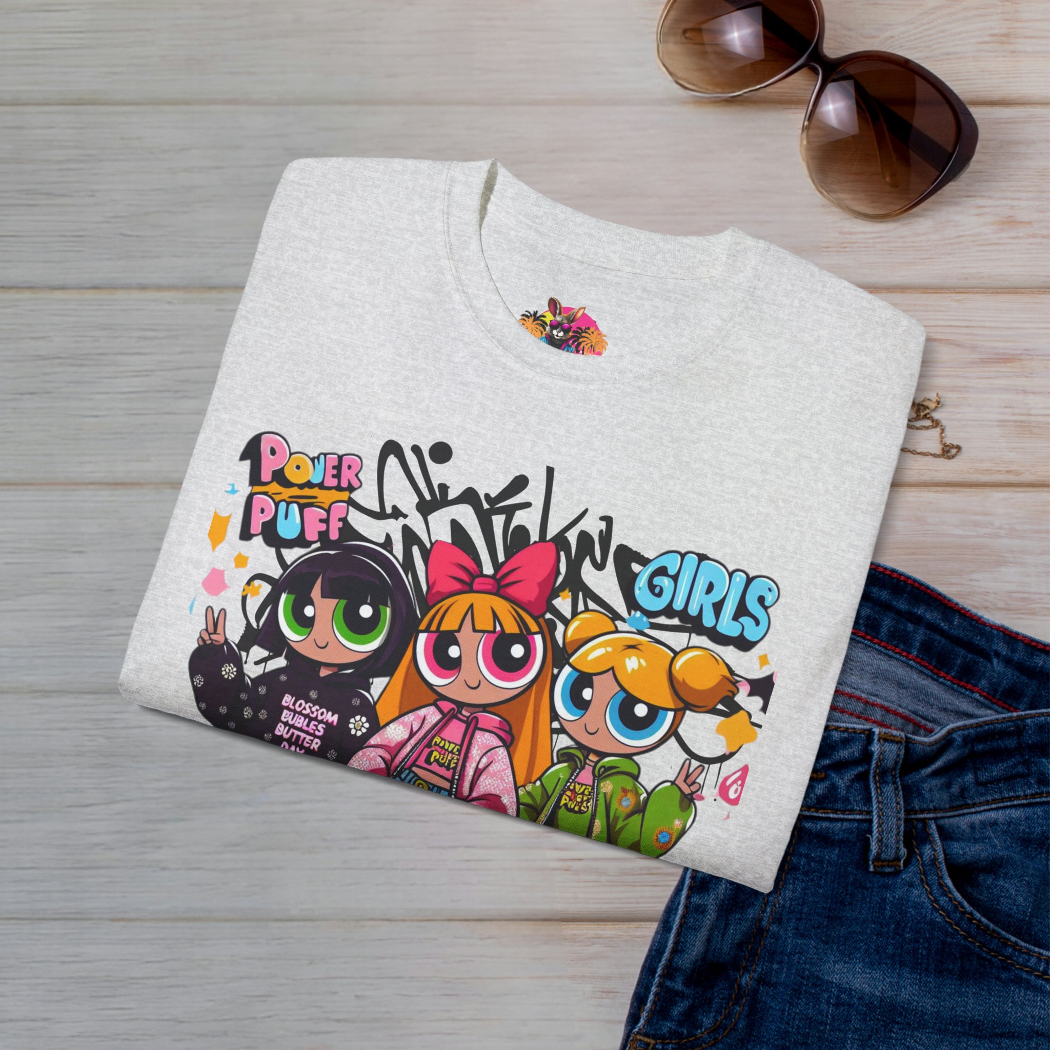 Powerpuff Girl Shirt, the Power Puff Girls Shirt, Animation Character ...