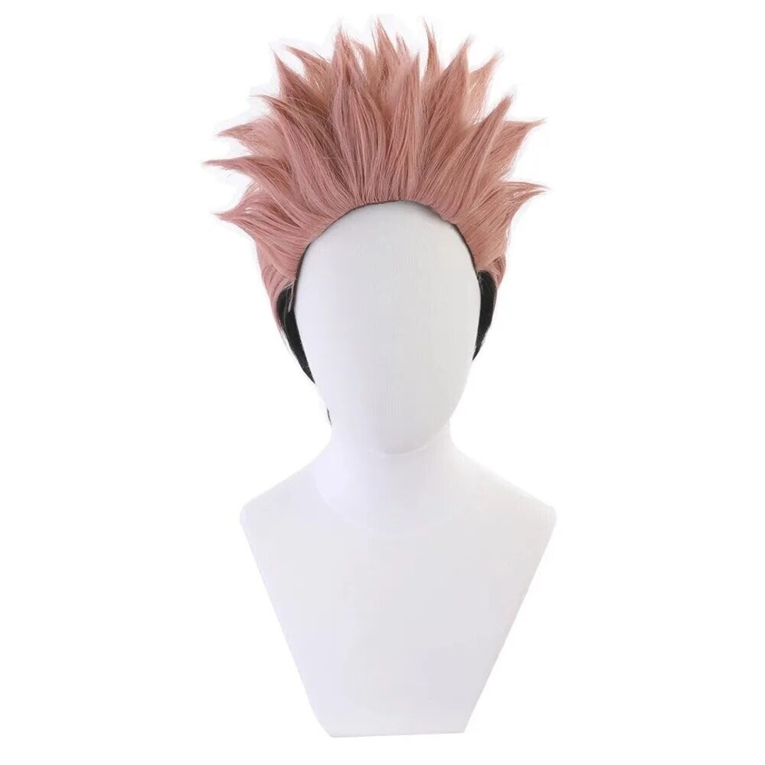 Ryoumen Sukuna Jujutsu Kaisen Anime Cosplay Wig Heat - Etsy