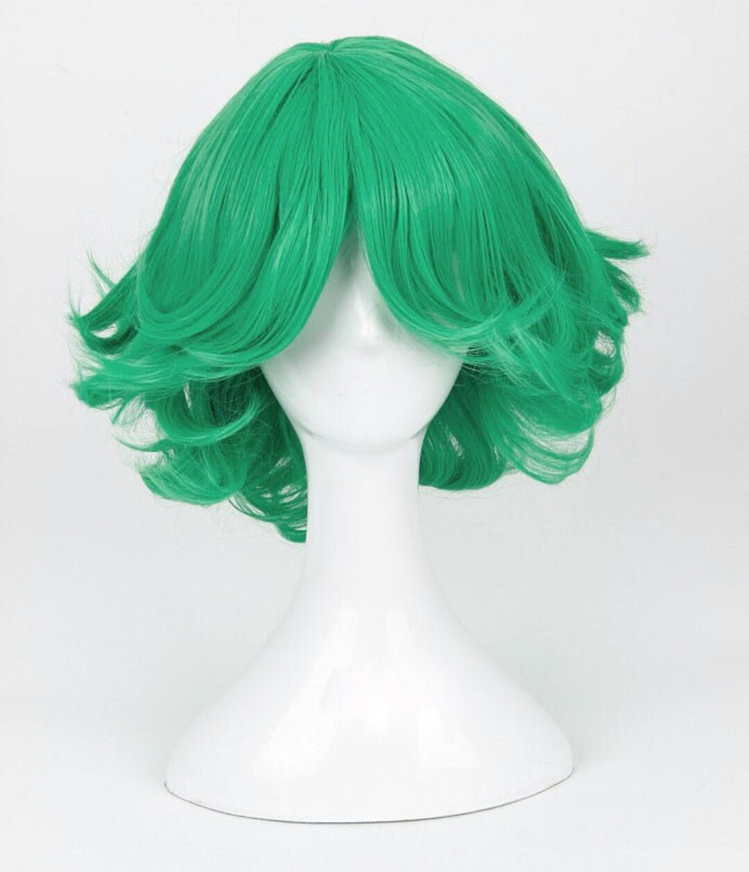 One Punch Man Tatsumaki Cosplay Wig Green Curly Hair Wig - Etsy