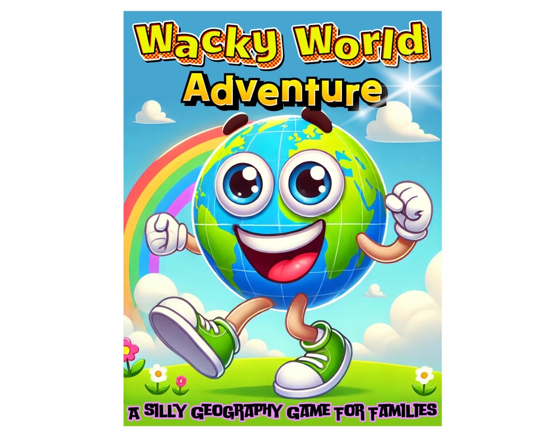 Wacky World Adventure: A Silly Geography Game for Families - Etsy