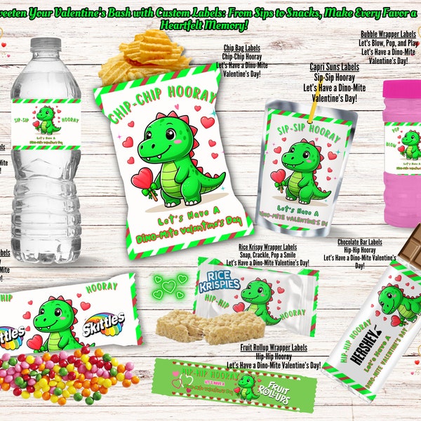 Dino Chip Bag - Etsy