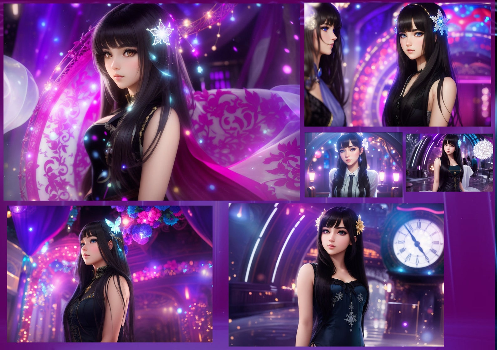 Beautiful Idol Girls on Stage Animated/reality Style, Stage Presence ...