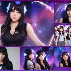 Beautiful Idol Girls on Stage Animated/reality Style, Stage Presence ...