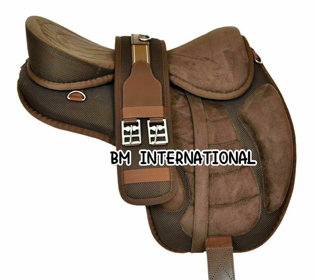 Light Weight Treeless Horse Saddle Pleasure Trail, Size 10 to 18 Inch ...