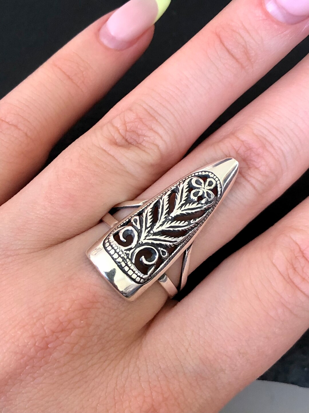 Sterling Silver Tribal Ring | Sterling Silver Ring | Tribal Ring ...