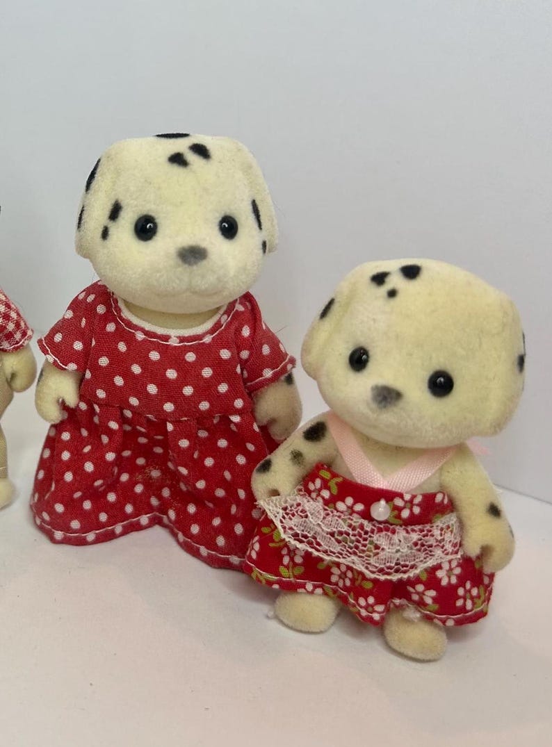 Kennelworth Dalmatian Family Set of 4 ~ Calico Critters | Sylvanian ...