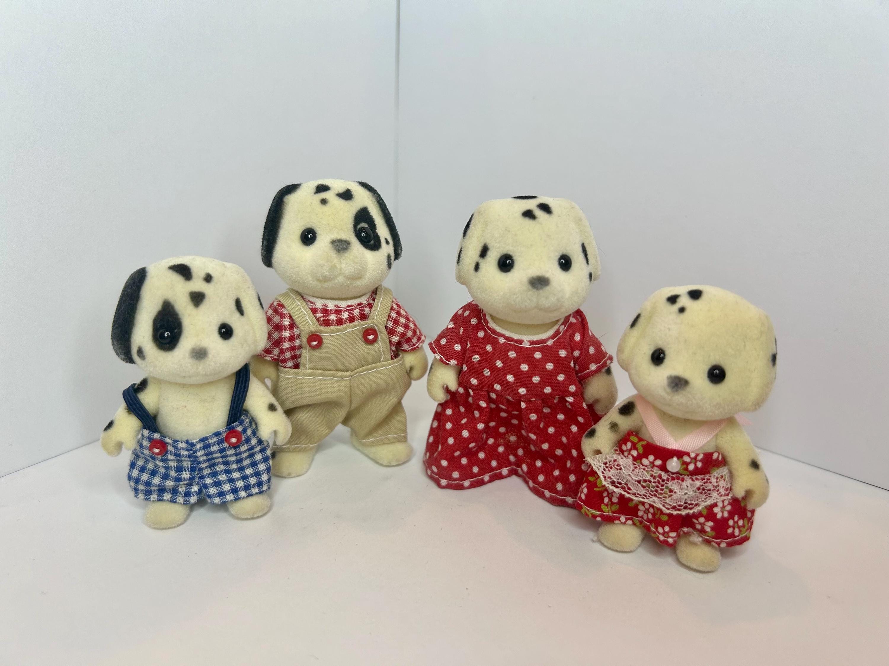 Kennelworth Dalmatian Family Set of 4 ~ Calico Critters | Sylvanian ...