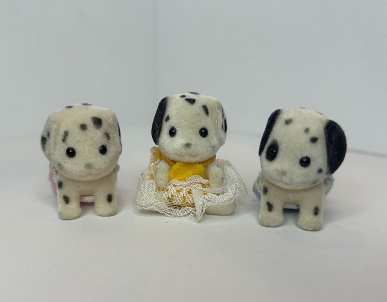Kennelworth Dalmatian Family Set of 4 ~ Calico Critters | Sylvanian ...